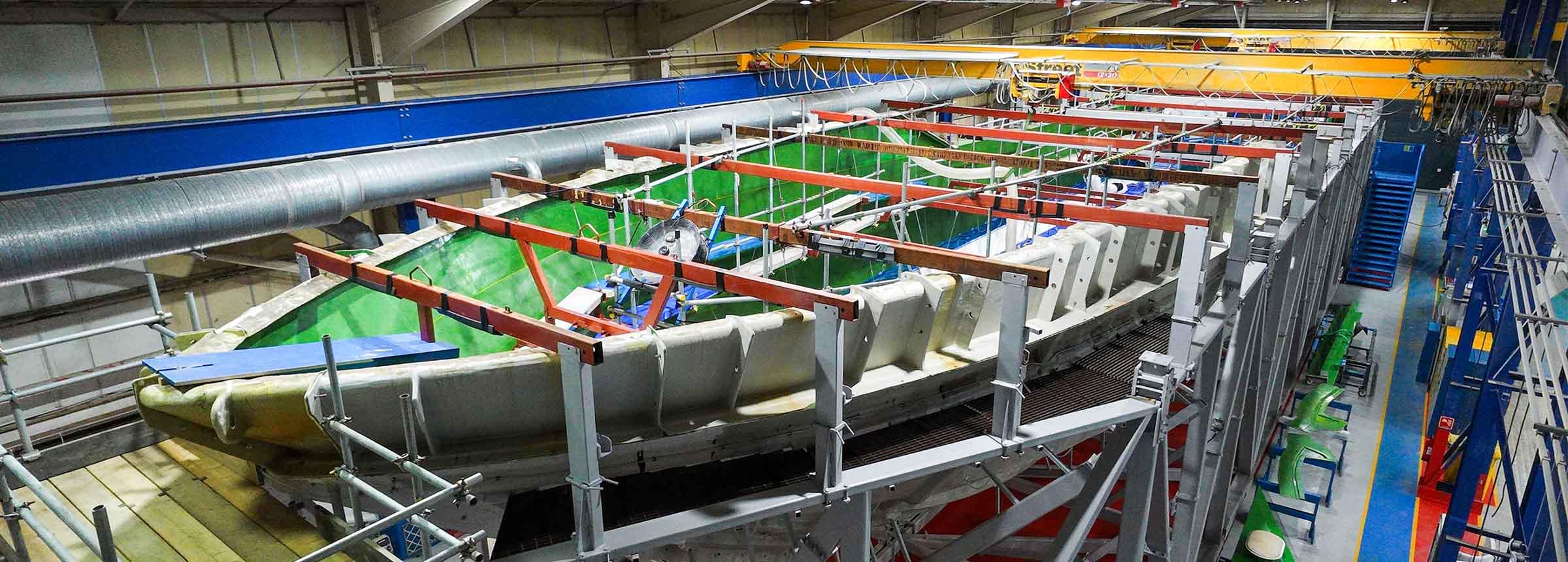 Sunseeker | News | Layer by layer, a legacy begins: Hull No.1 of the ...